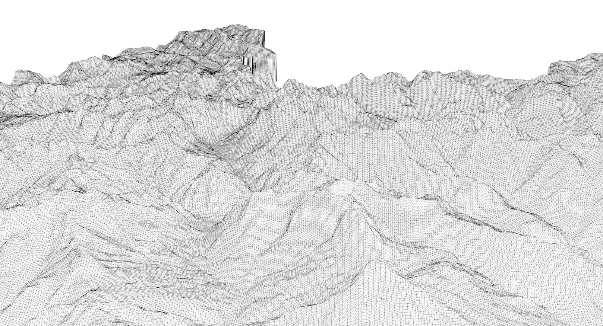 Albania Terrain for Printing and Design - 3D Model by Shustrik
