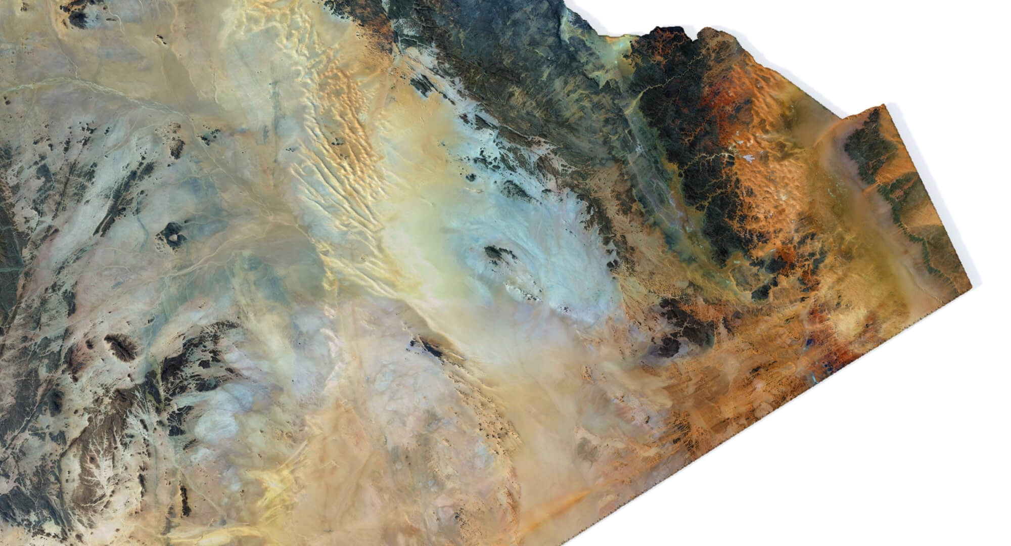 Algeria Terrain 3D Map by Shustrik