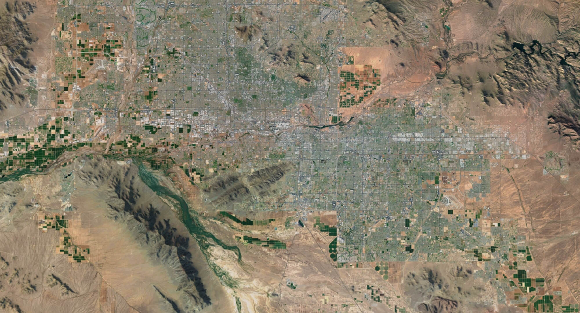 Arizona State Terrain 3D Map by Shustrik