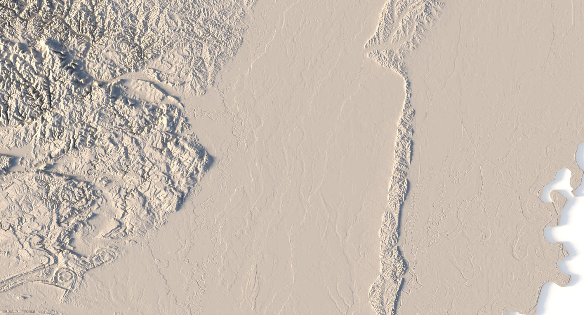 Arkansas Topographic Map Stl Models - 3D Model by Shustrik