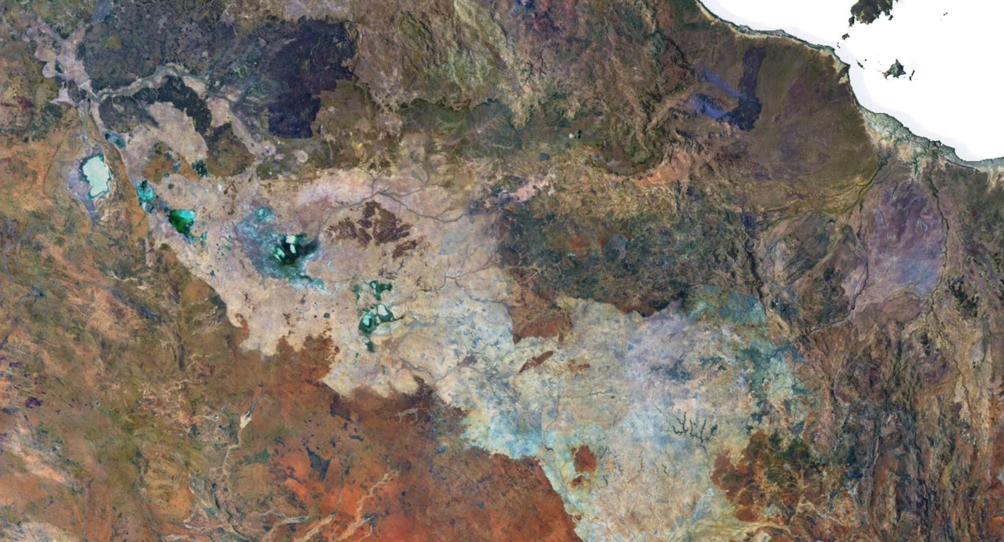 Australia Terrain 3D Map by Shustrik