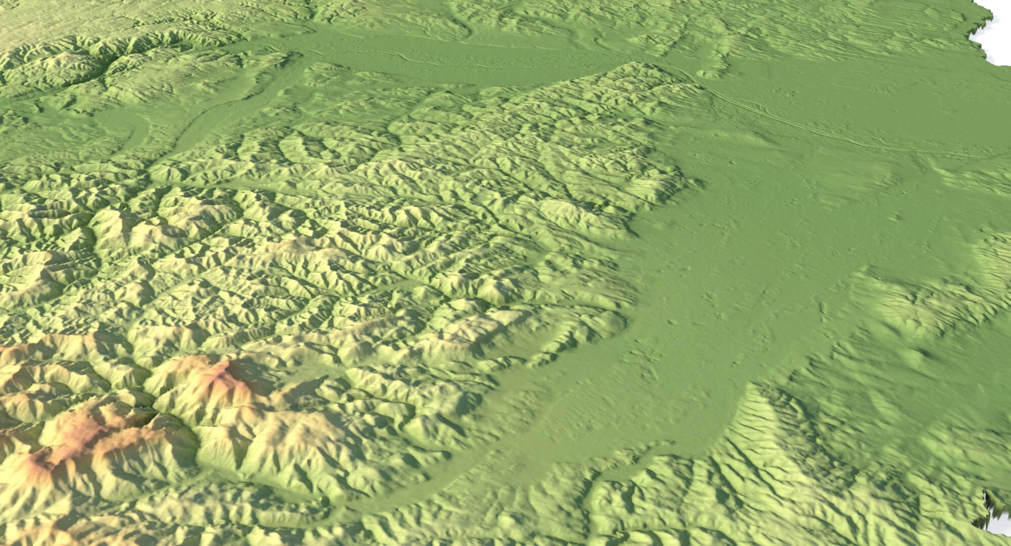Austria Terrain 3D Map by Shustrik