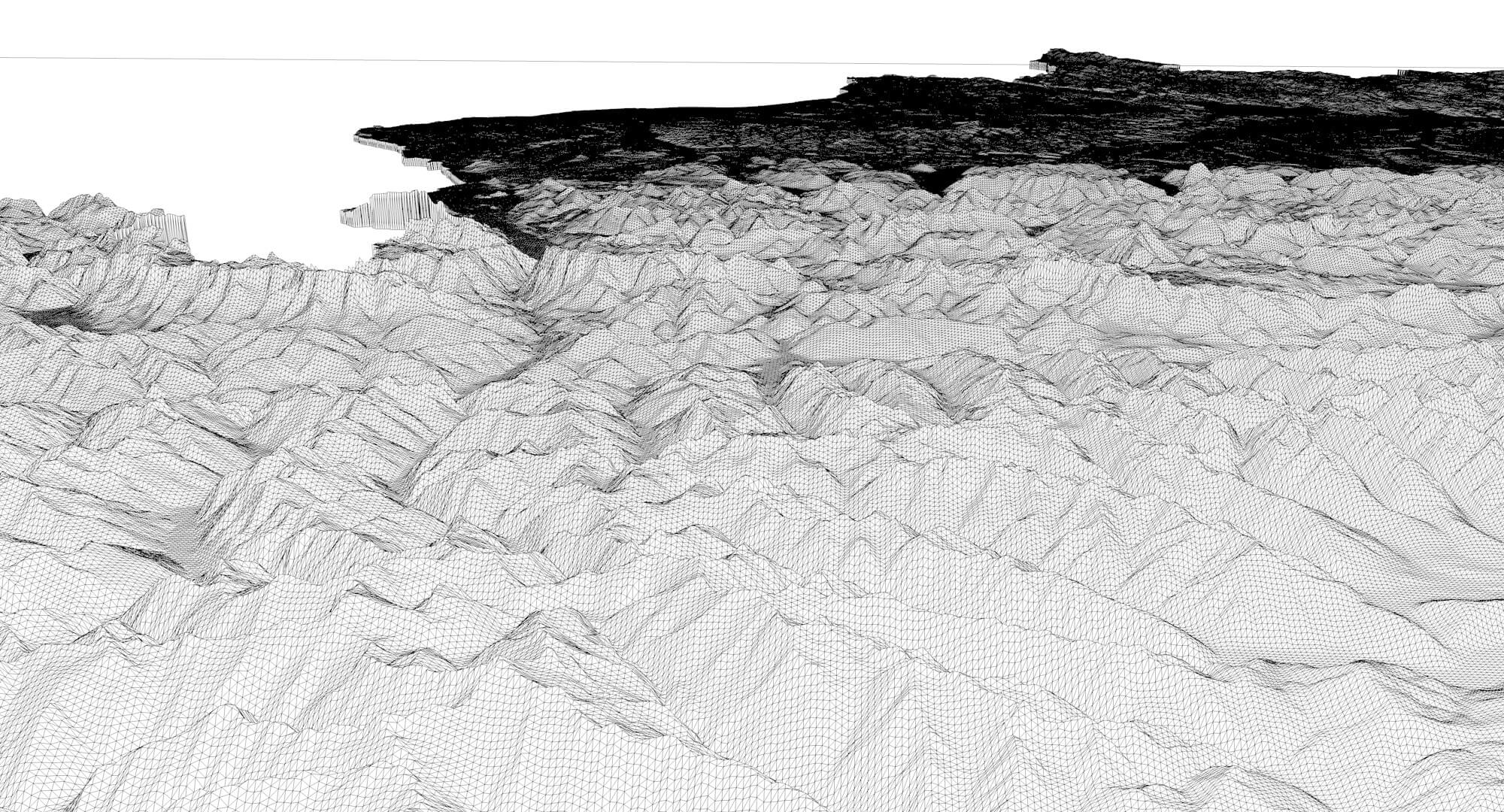 Austria Terrain for CNC, Printing and Design - 3D Print Model by Shustrik