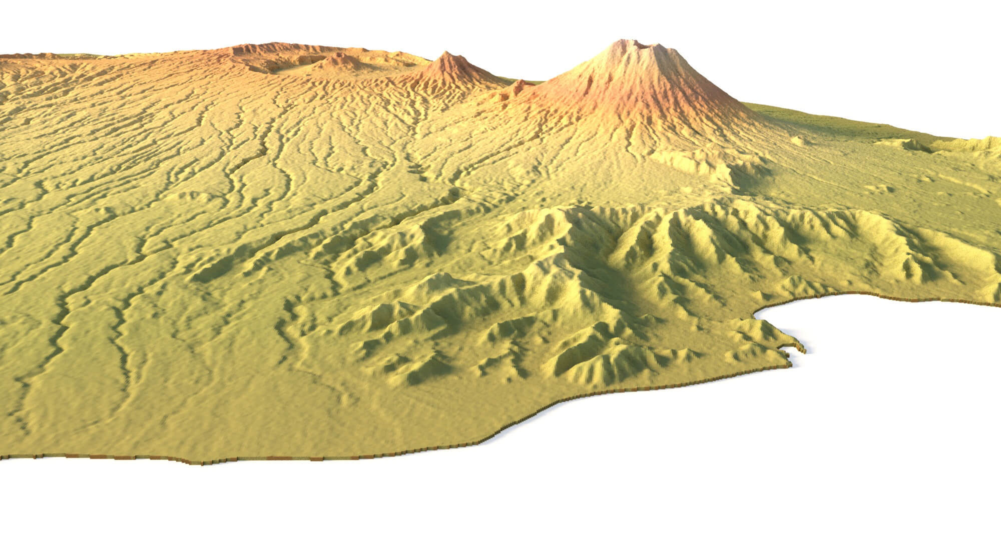 Bali Terrain - 3D Model by Shustrik