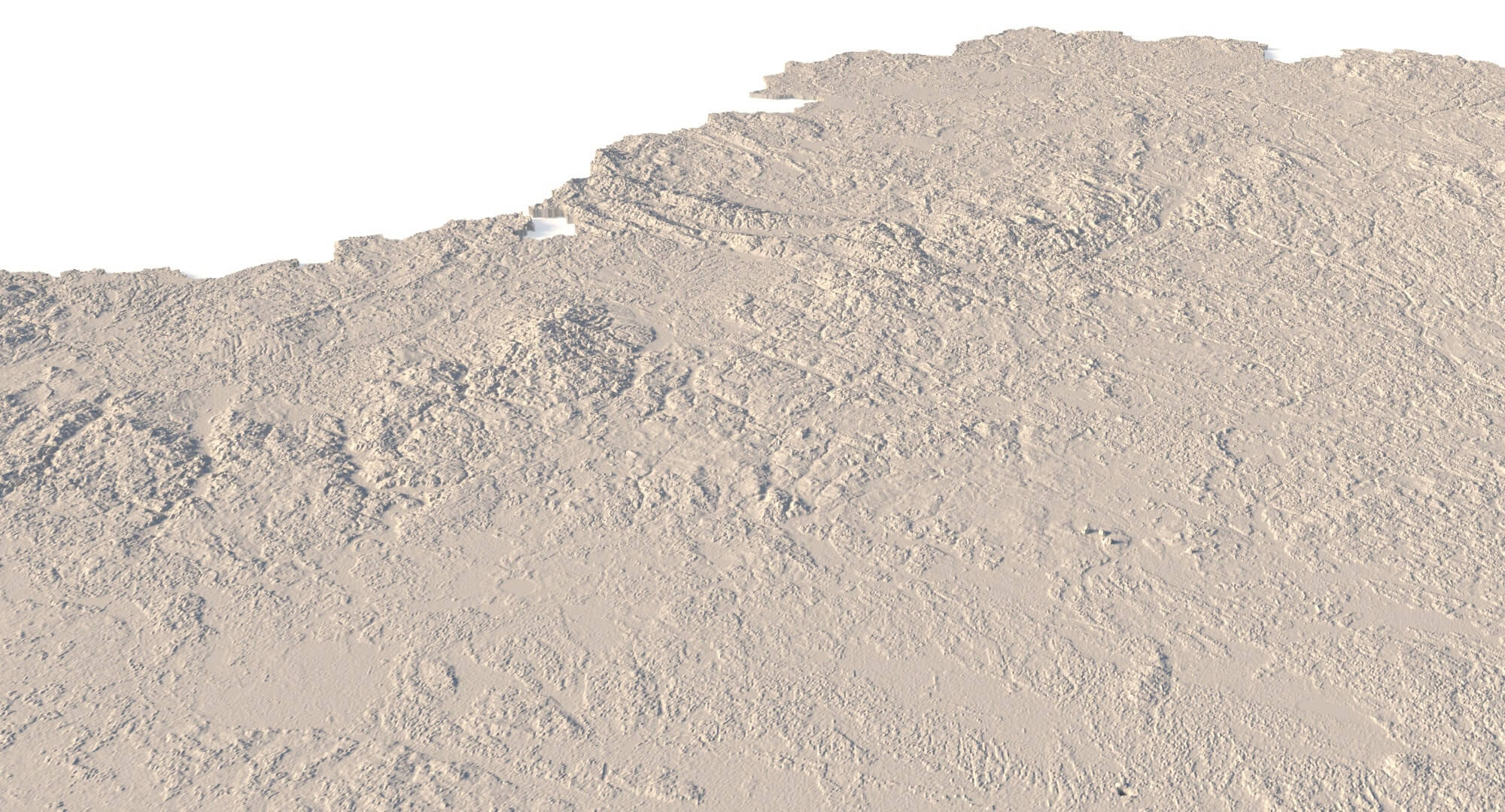 Belarus Terrain for CNC, Printing and Design - 3D Model by Shustrik