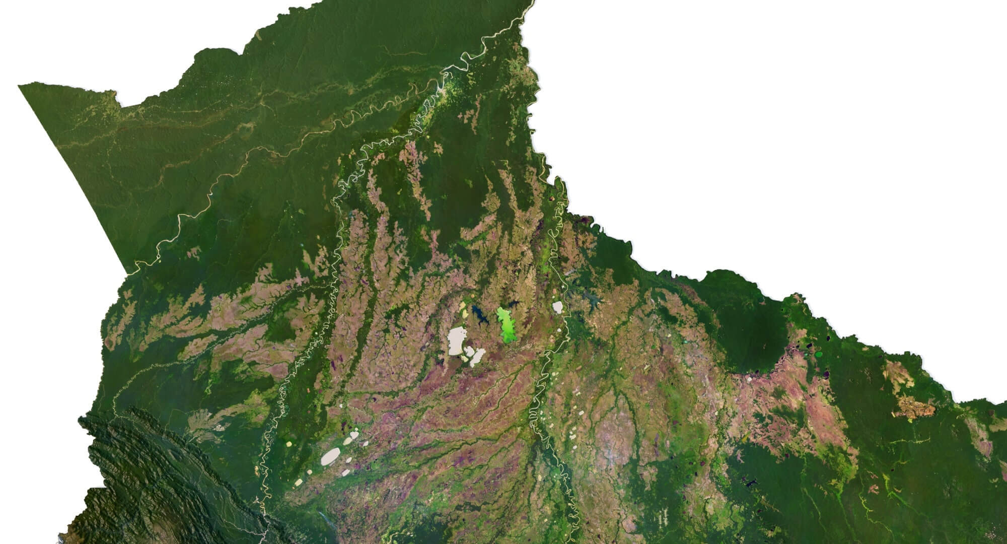 Bolivia Terrain 3D Map by Shustrik