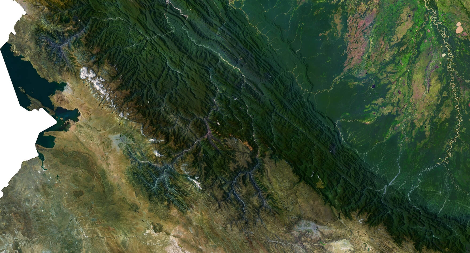 Bolivia Terrain 3D Map by Shustrik