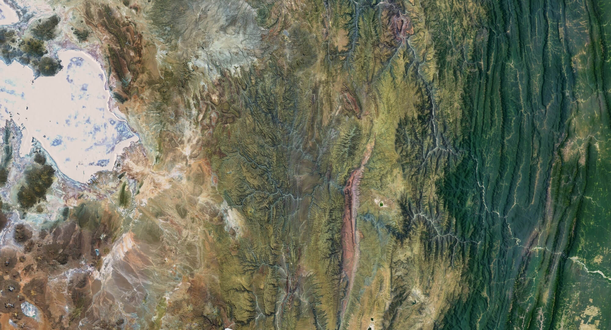 Bolivia Terrain 3D Map by Shustrik