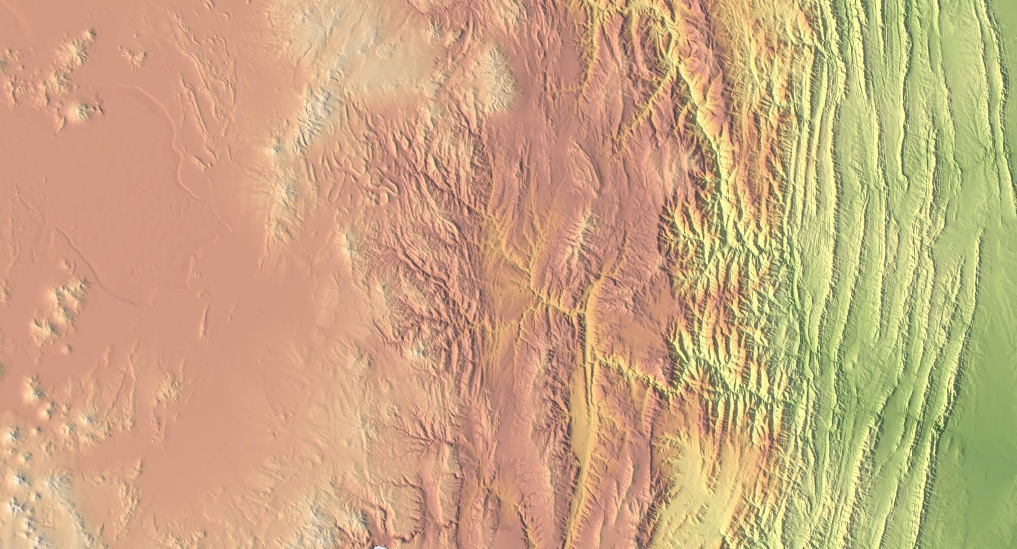 Bolivia Terrain 3D Map by Shustrik