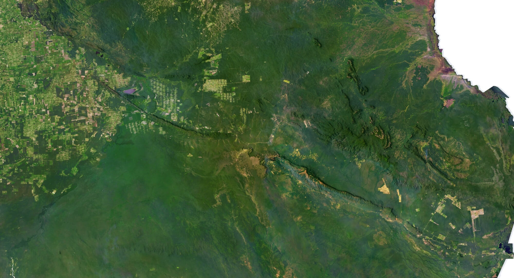 Bolivia Terrain 3D Map by Shustrik