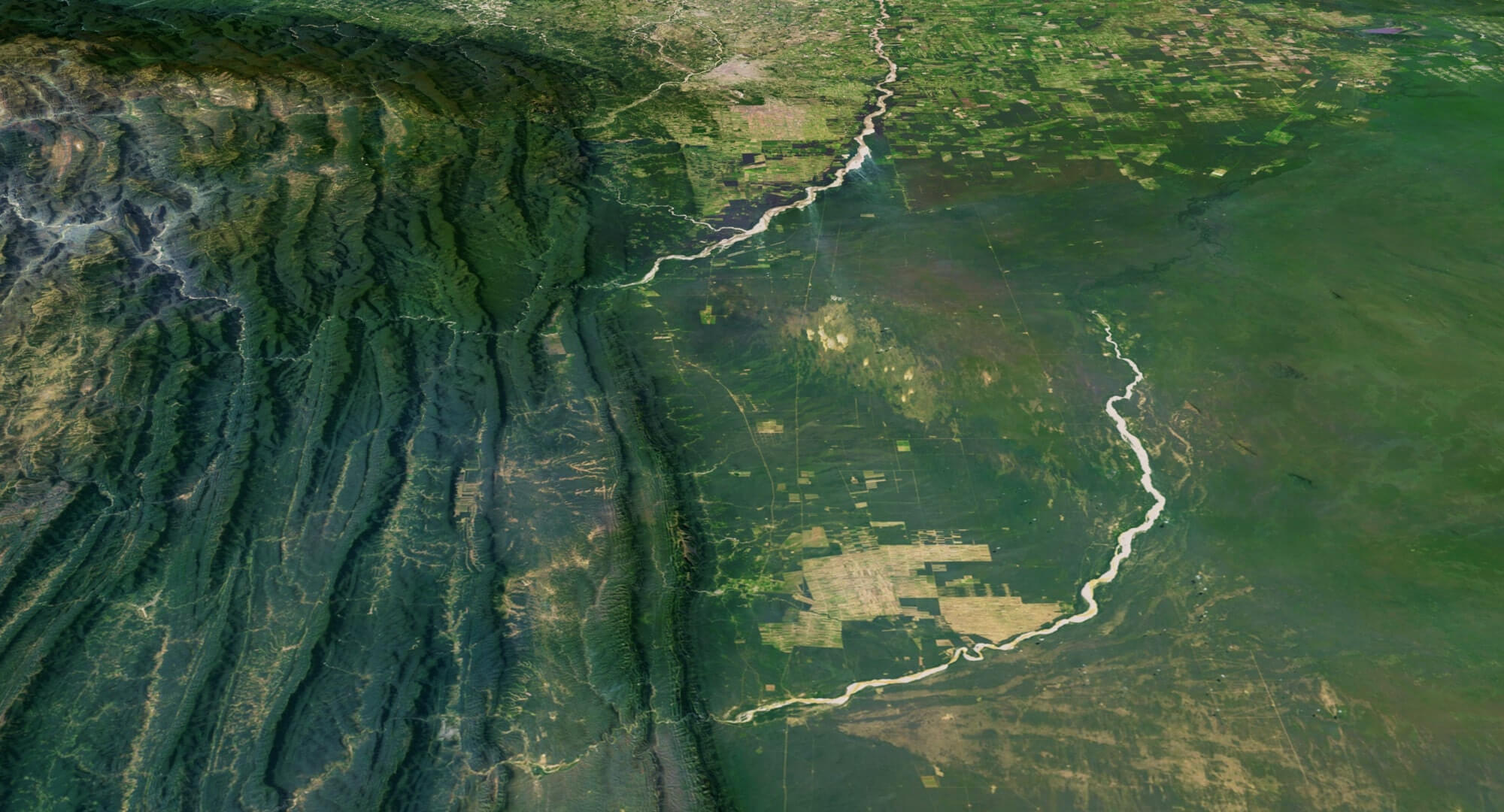 Bolivia Terrain 3D Map by Shustrik