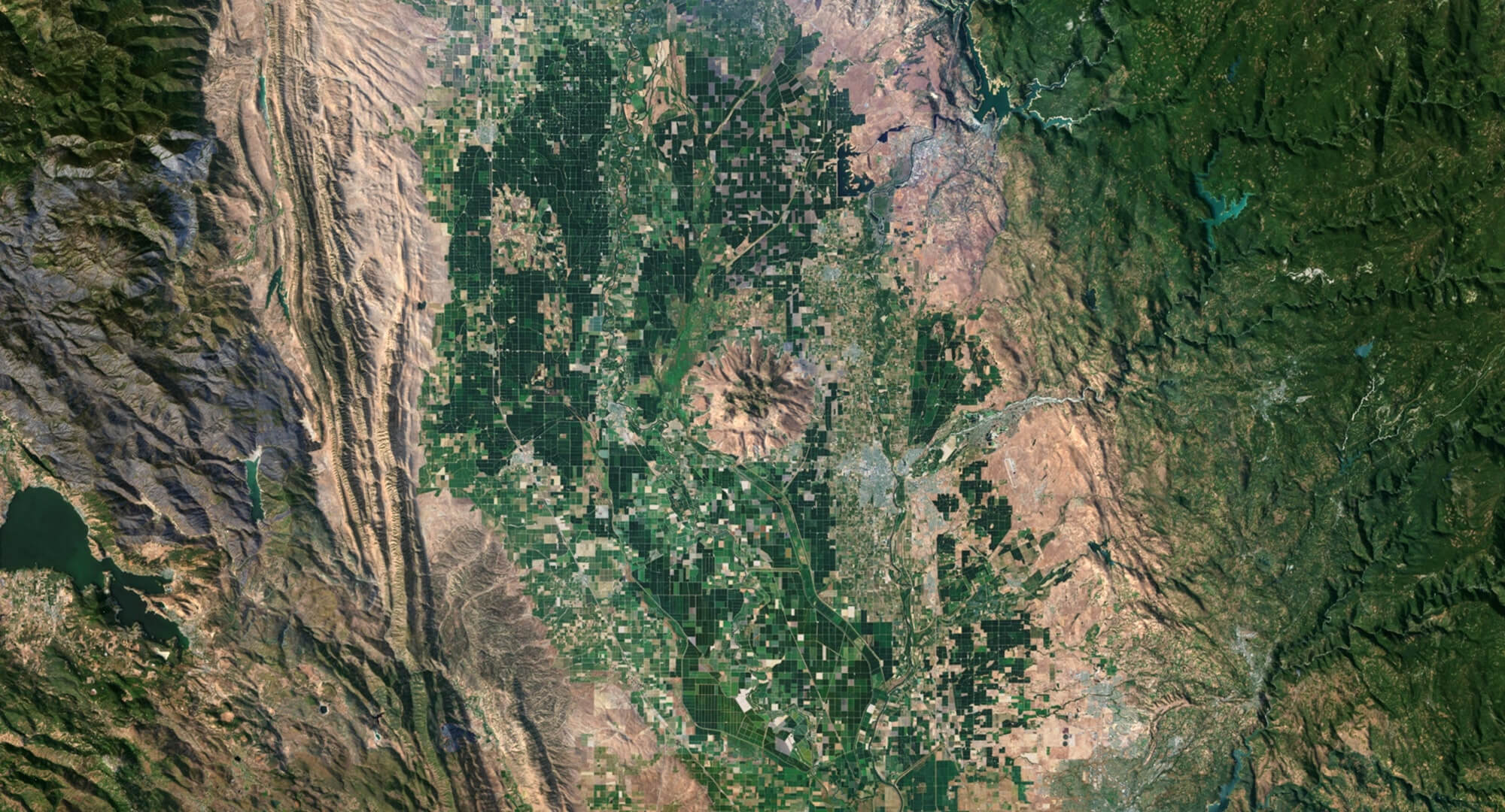 California State Terrain 3D Map by Shustrik