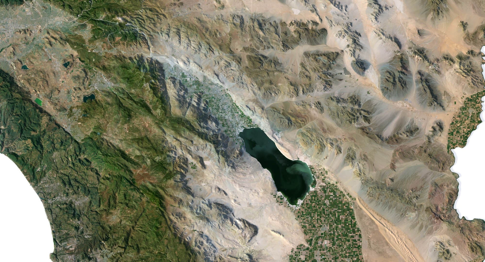 California State Terrain 3D Map by Shustrik