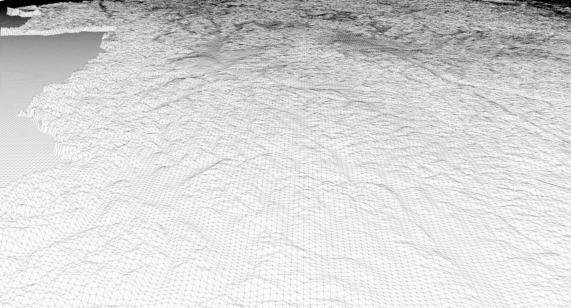 Canada Terrain 3D Map by Shustrik