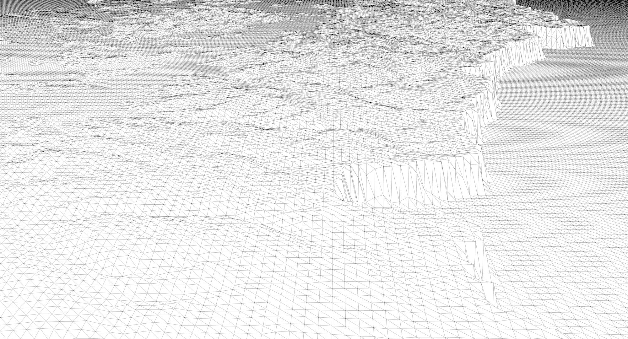 Chile Terrain 3D Map by Shustrik