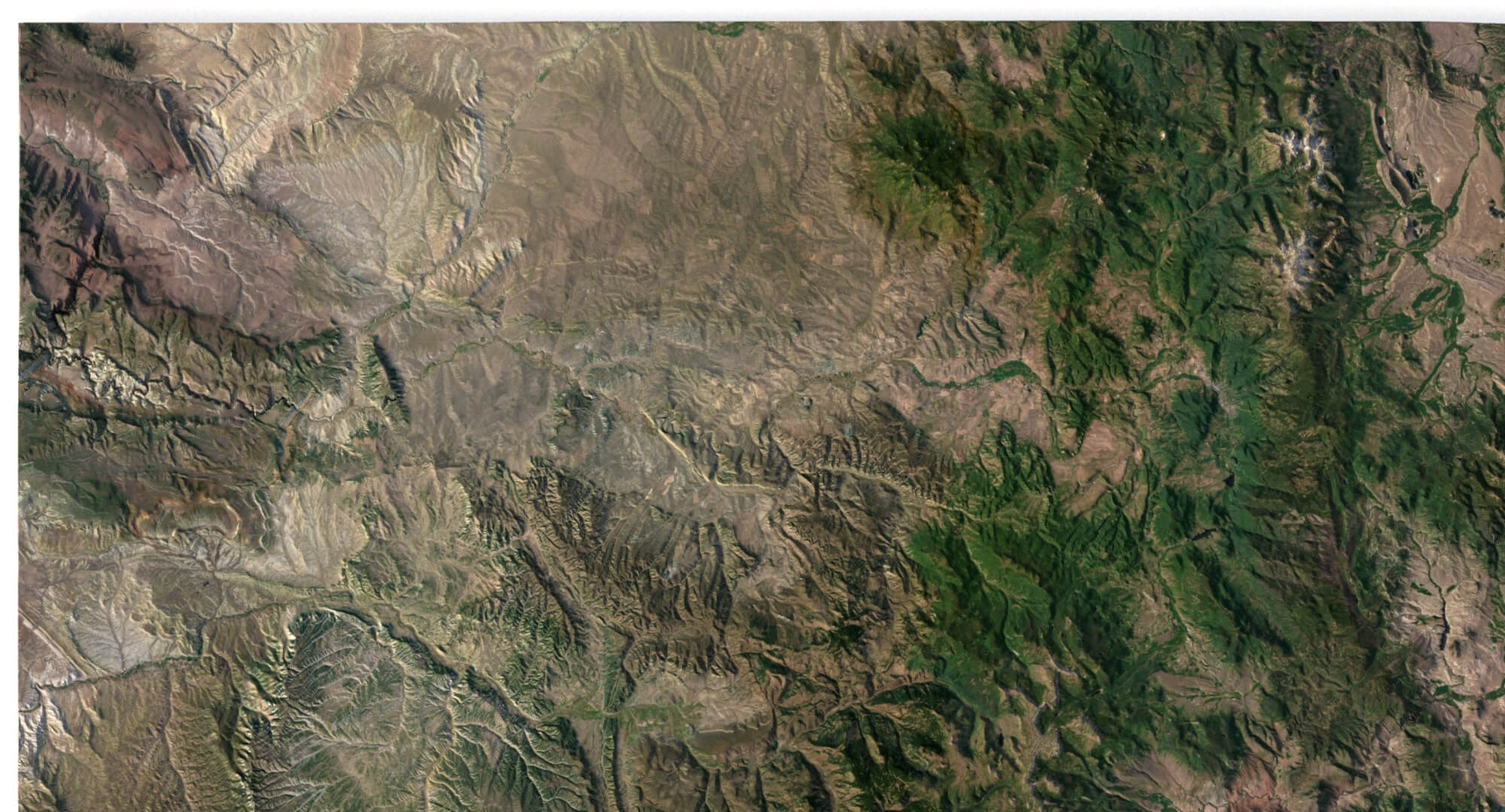 Colorado Terrain 3D Map by Shustrik