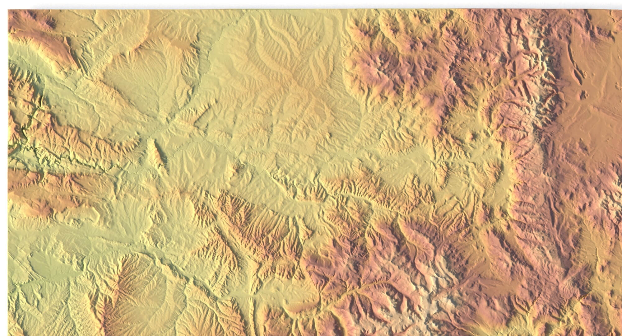 Colorado Terrain 3D Map by Shustrik