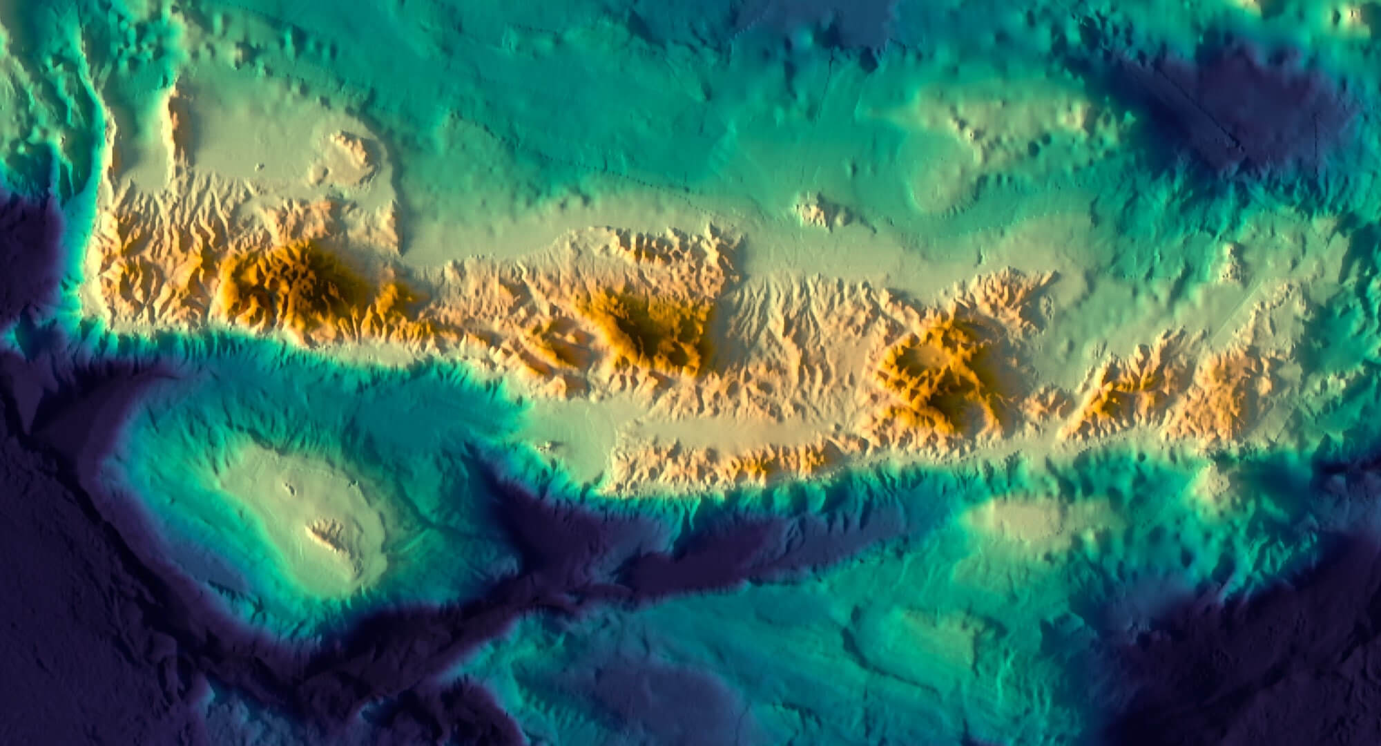 Crete Relief Without Water - 3D Model by Shustrik