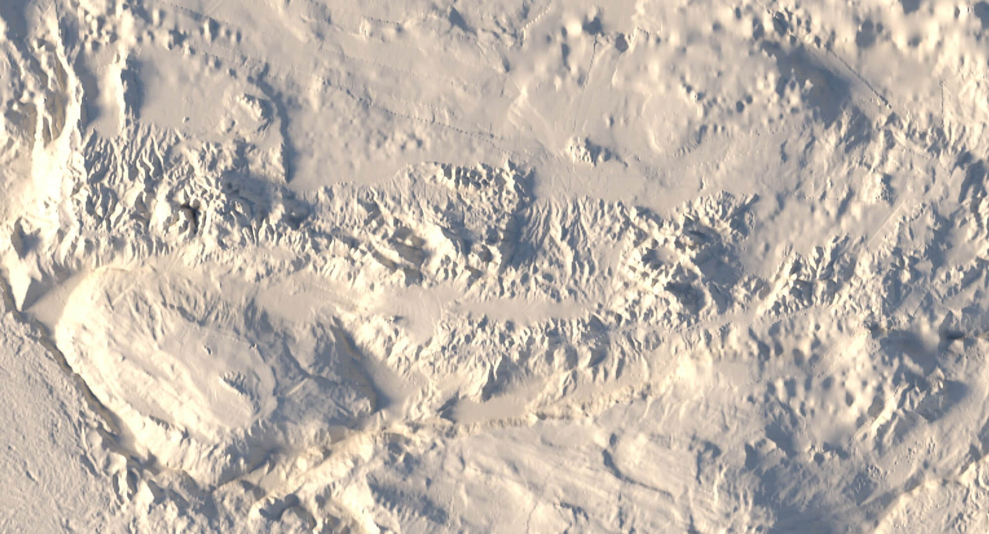 Crete Relief Without Water - 3D Model by Shustrik