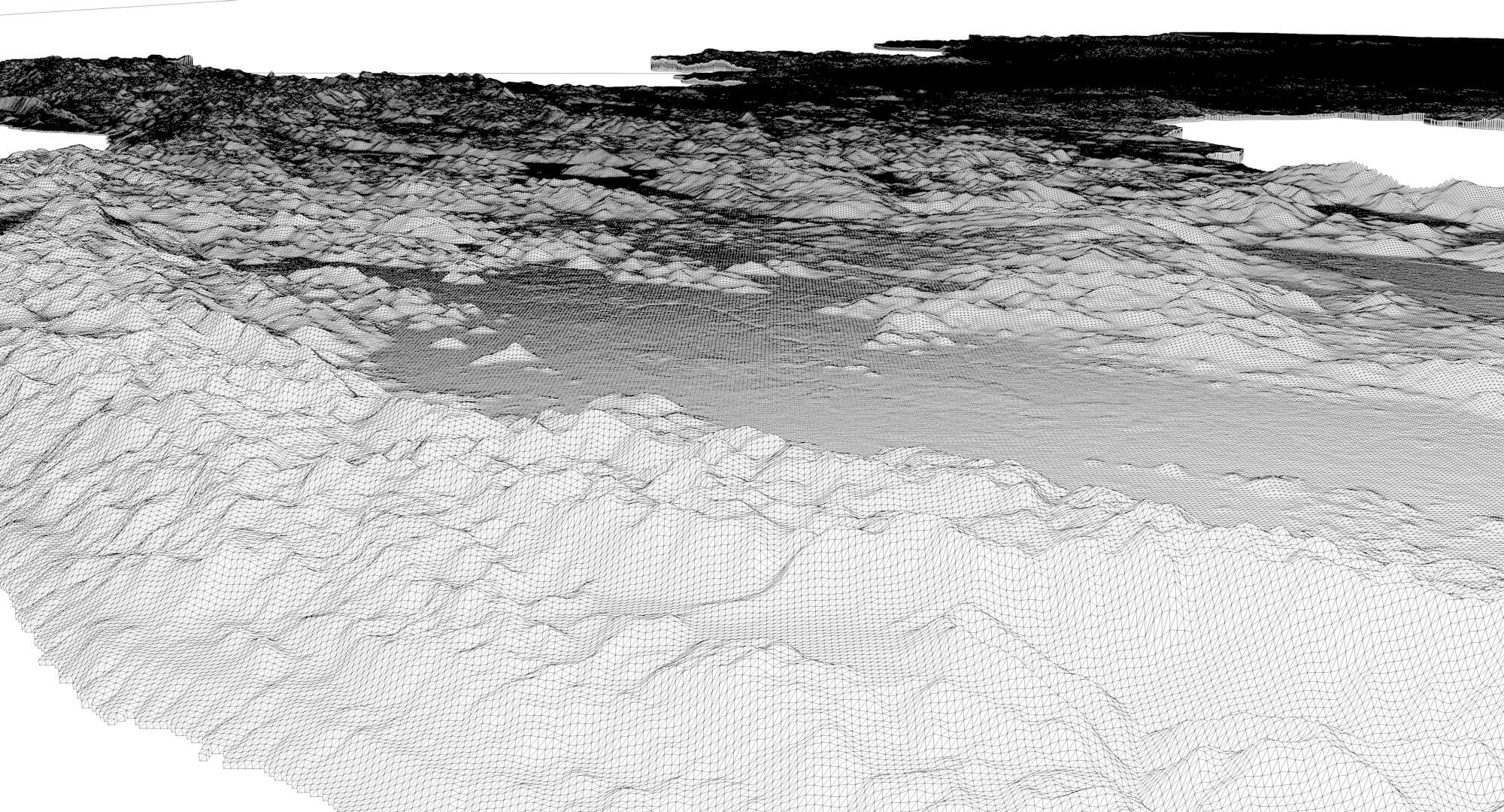Croatia Terrain for CNC, Printing and Design - 3D Model by Shustrik