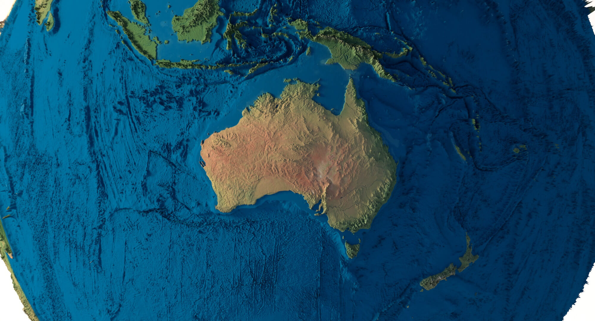 Earth Terrain Without Water - 3D Model by Shustrik