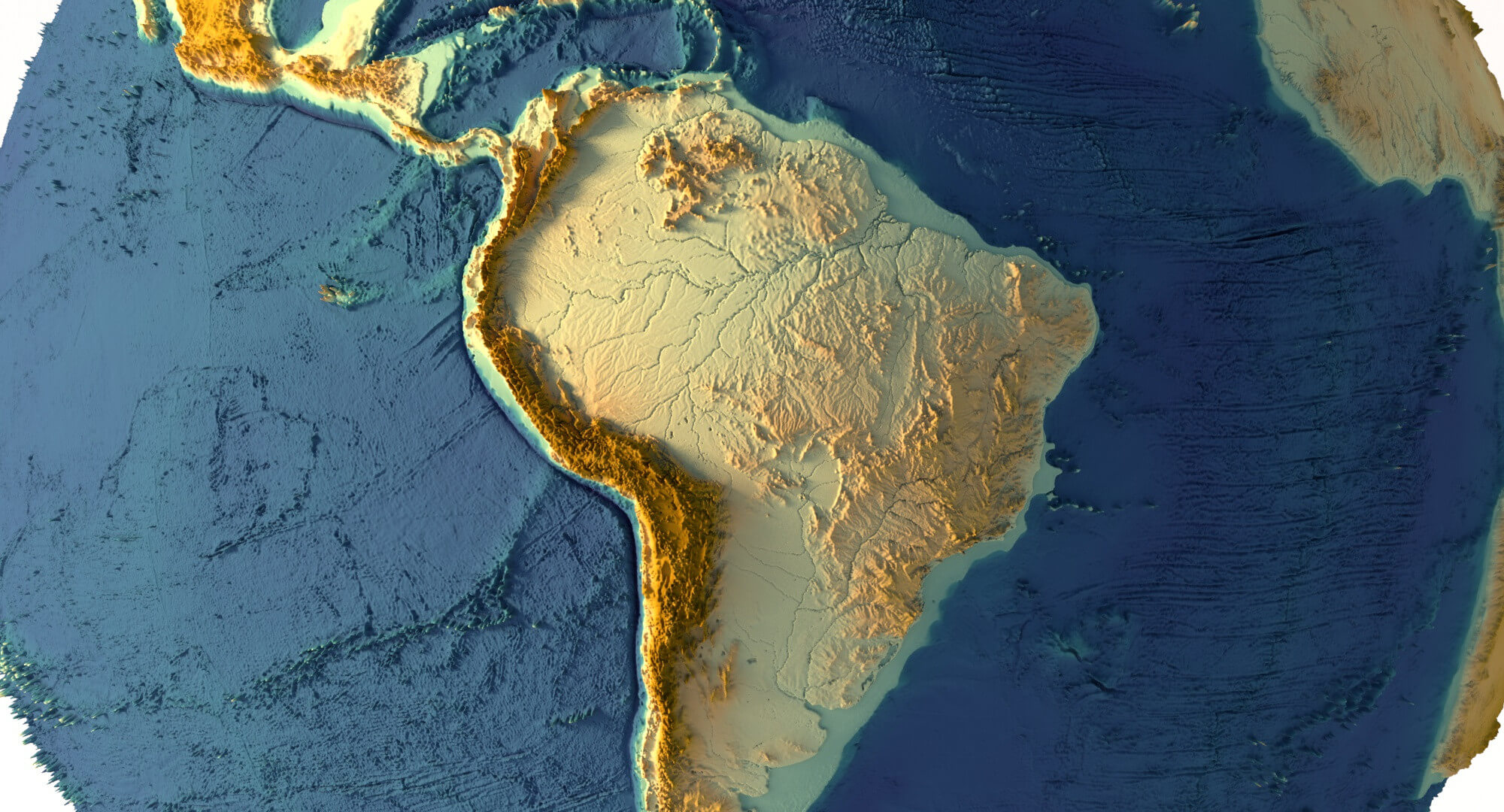 Earth Terrain Without Water - 3D Model by Shustrik