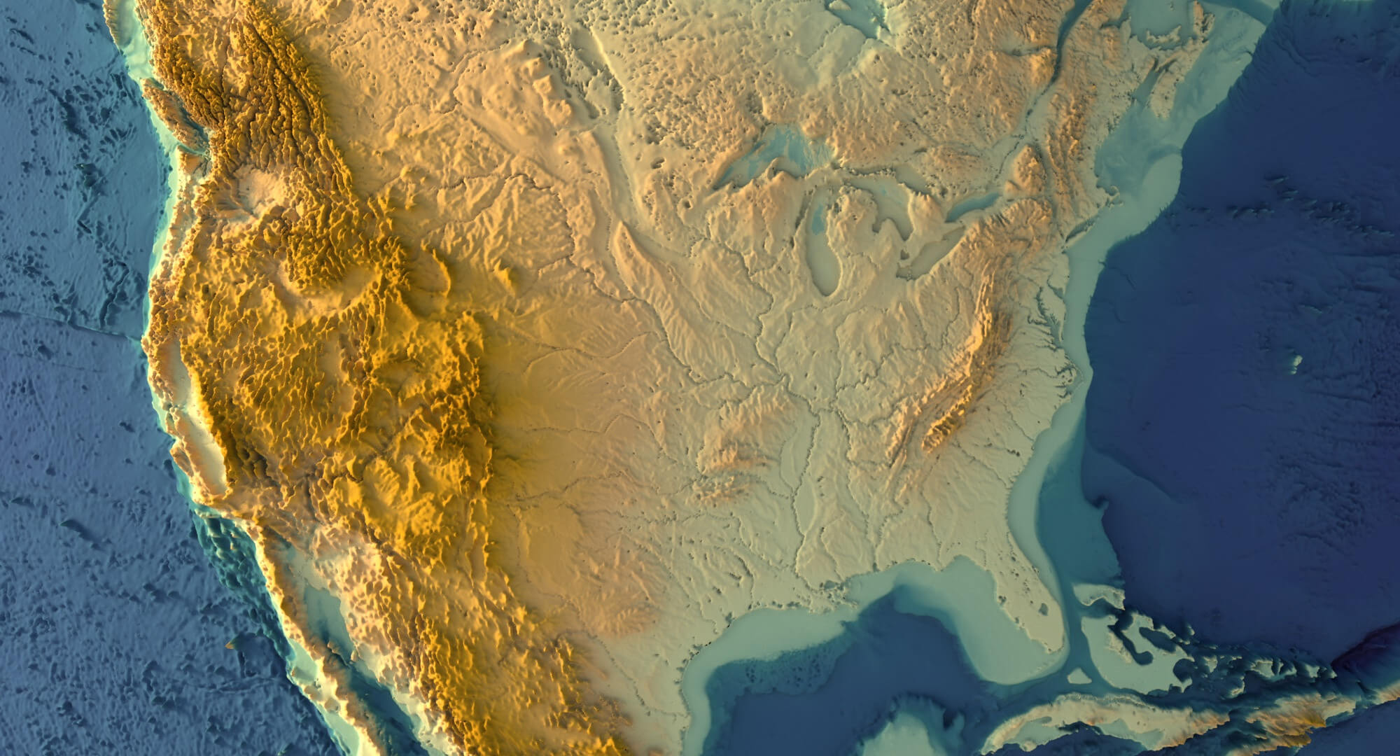 Earth Terrain Without Water - 3D Model by Shustrik