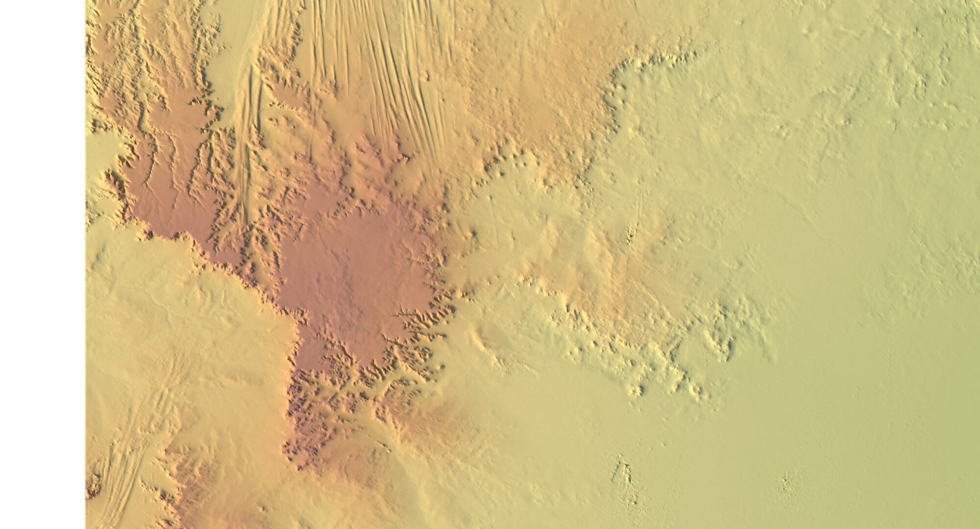 Egypt Terrain 3D Map by Shustrik