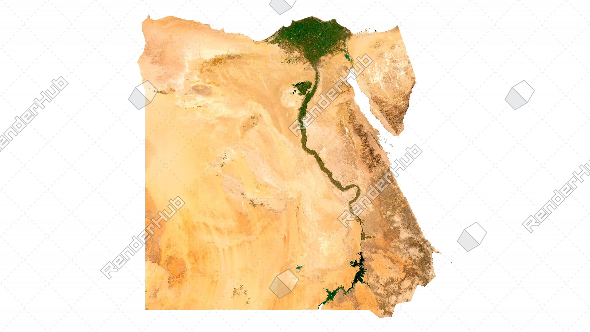 Egypt Terrain Texture - Stock Image by Shustrik