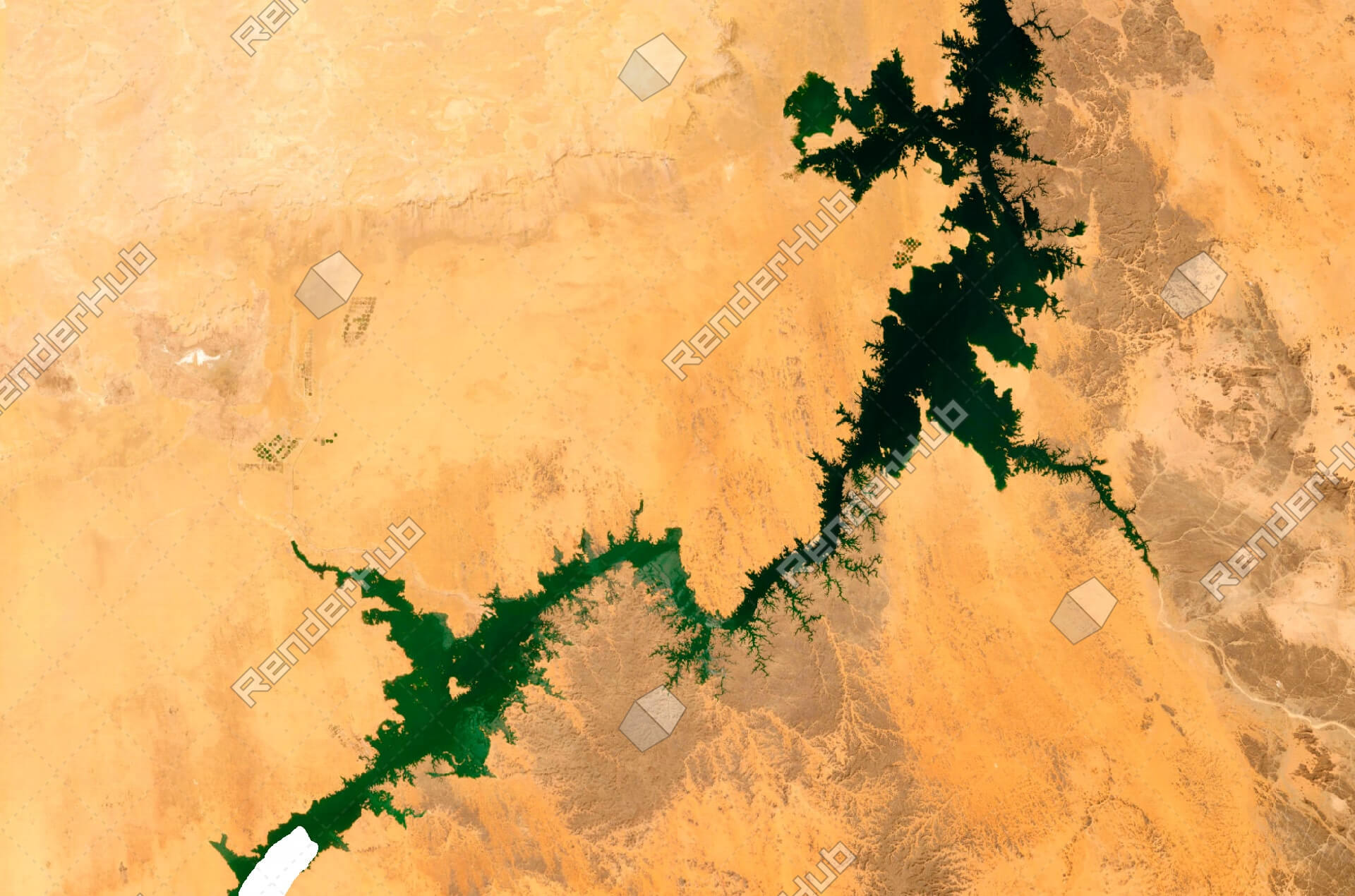 Egypt Terrain Texture - Stock Image by Shustrik