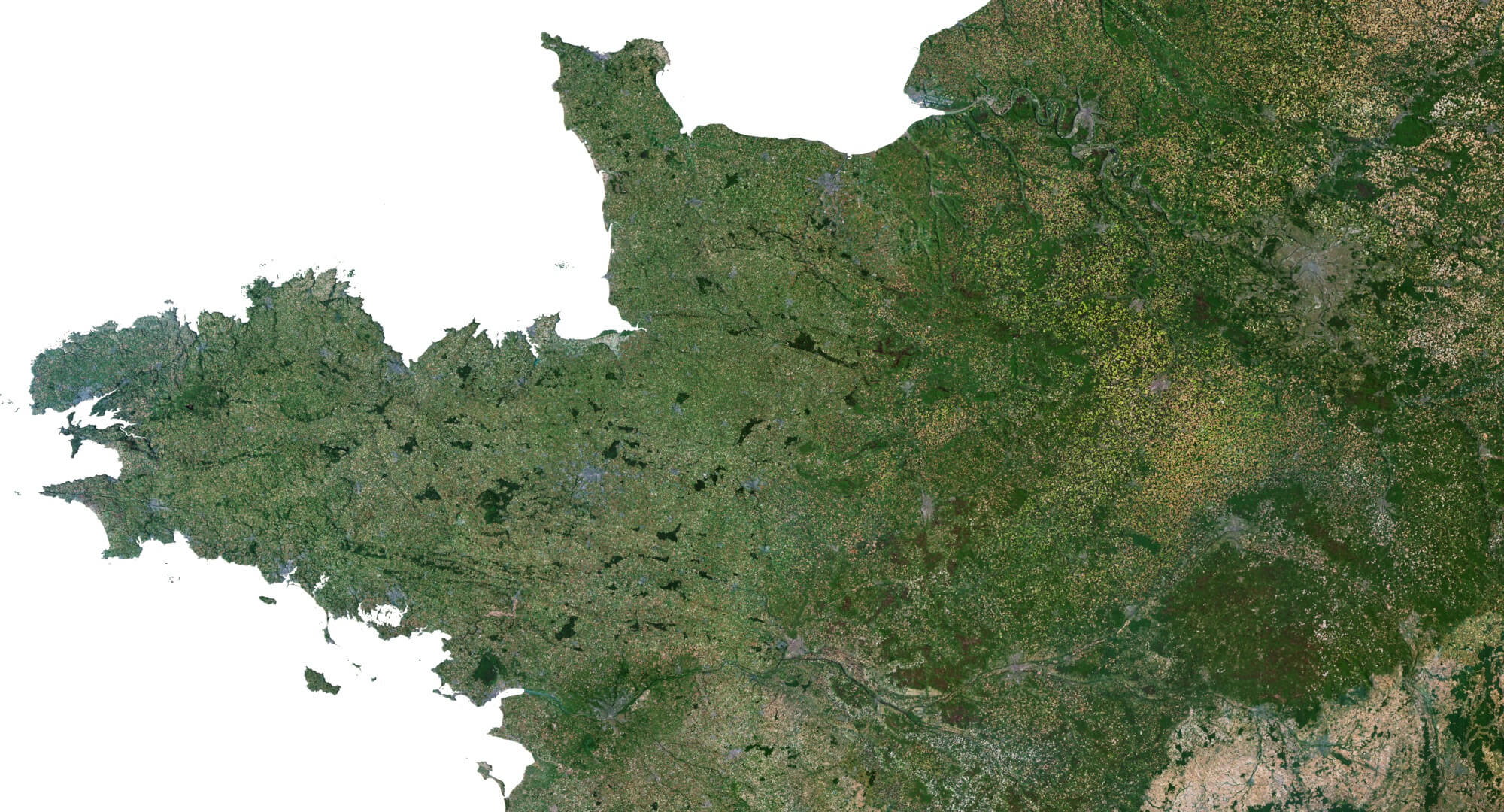 France Terrain 3D Map by Shustrik