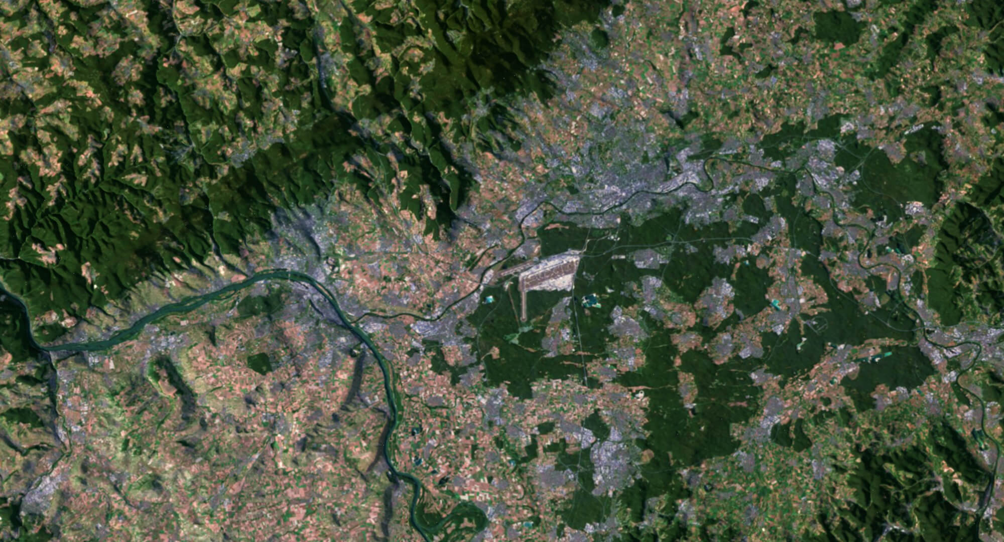 Germany Terrain 3D Map by Shustrik