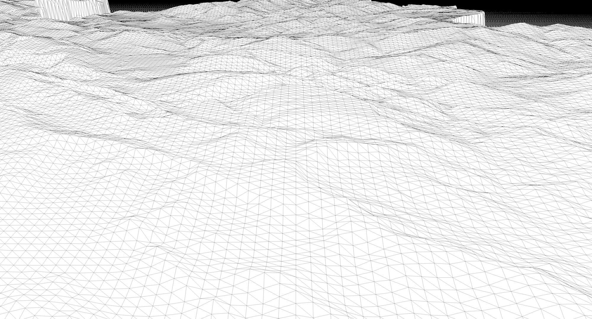 Iraq Terrain 3D Map by Shustrik