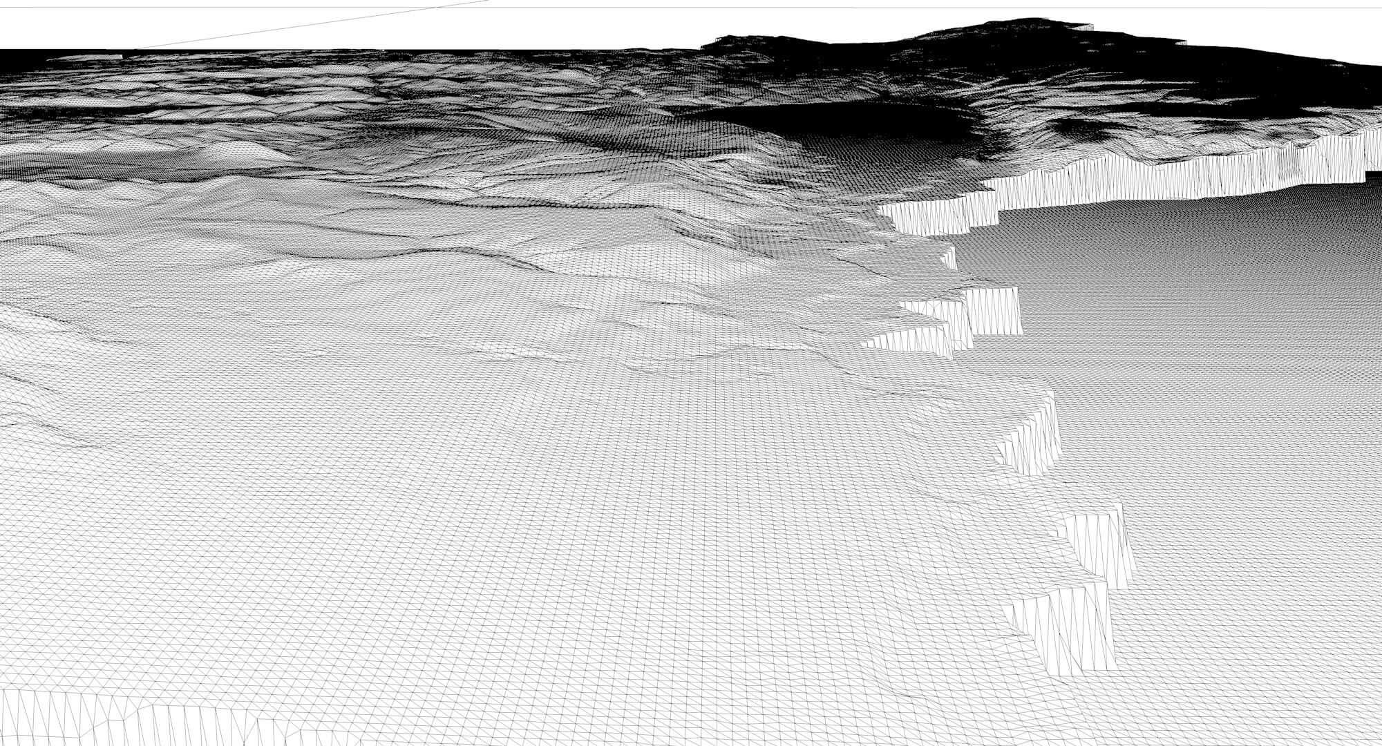 Israel Terrain 3D Map by Shustrik