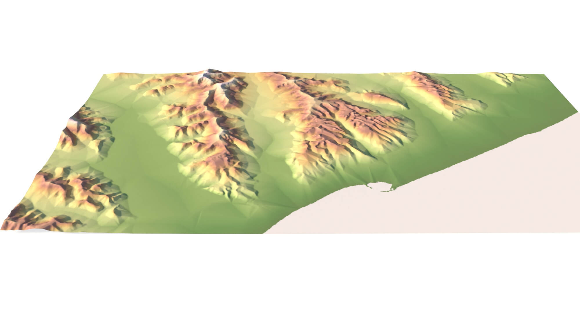 Italy Sites 3D Map by Shustrik