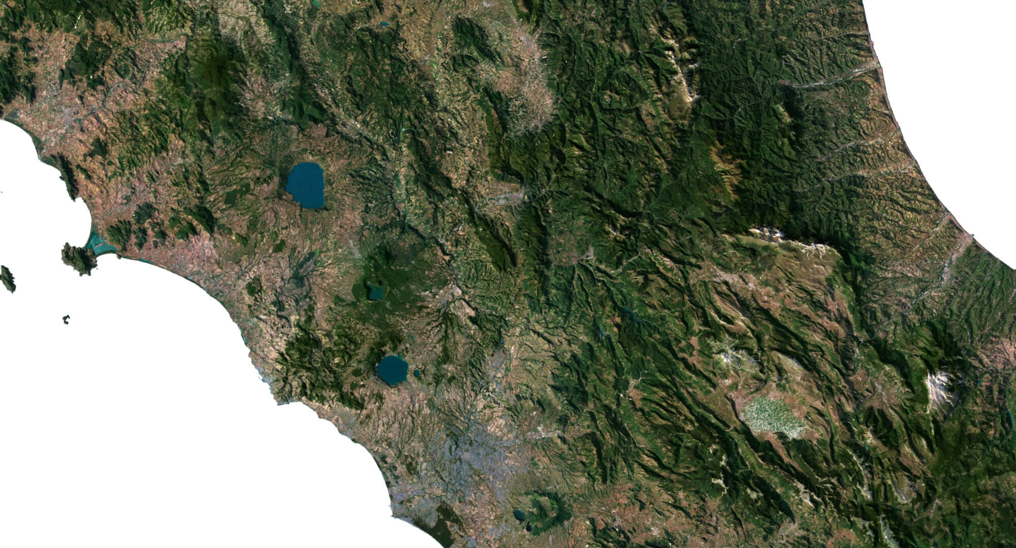 Italy Terrain 3D Map by Shustrik