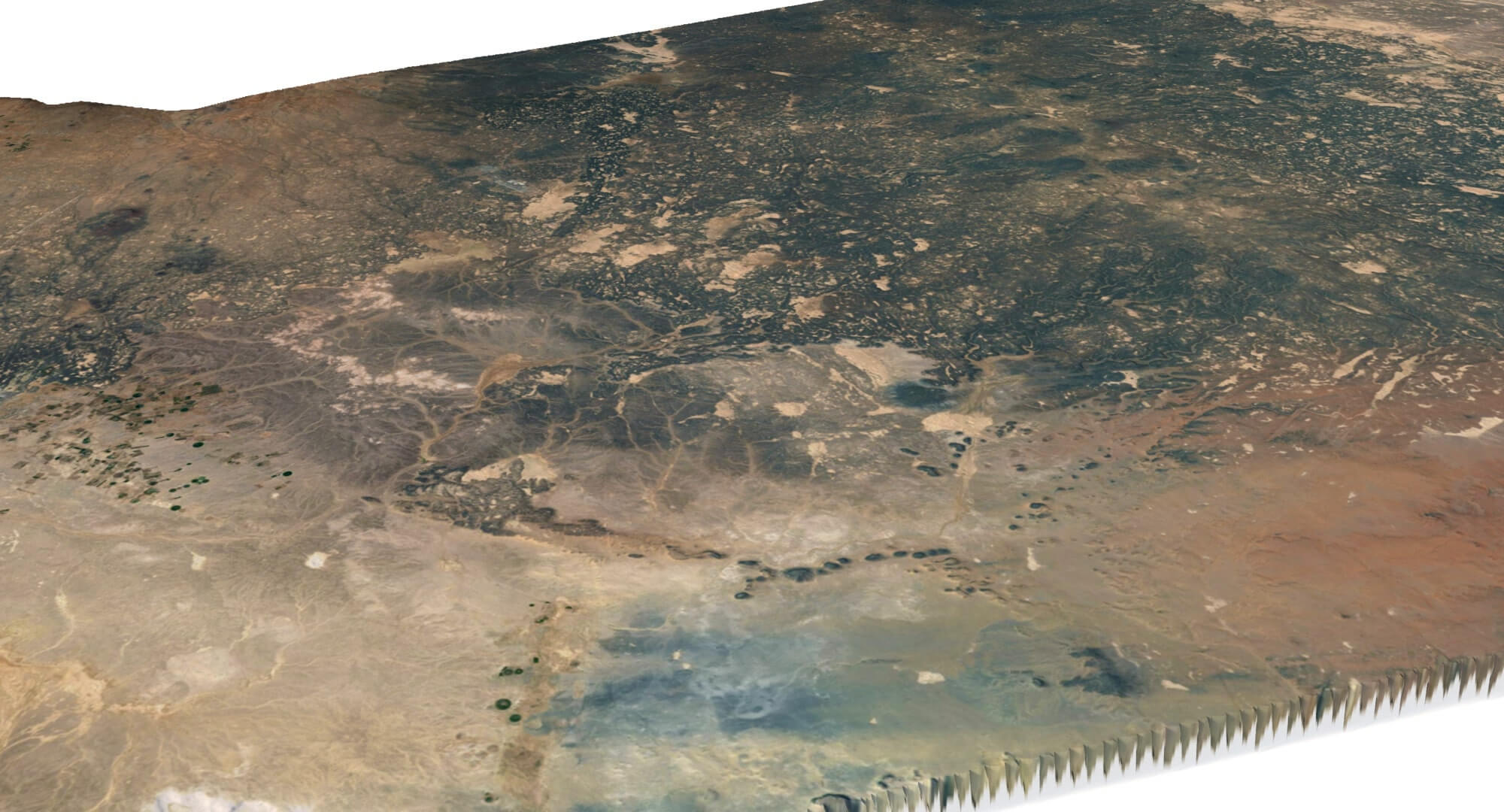 Jordan Terrain 3D Map by Shustrik