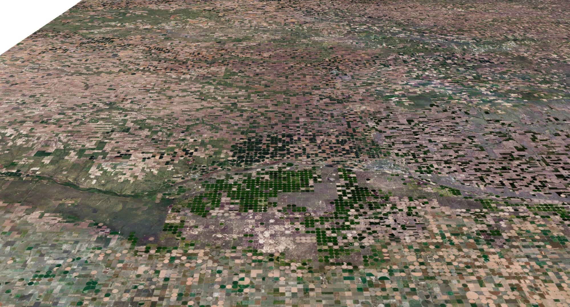 Kansas State Terrain 3D Map by Shustrik