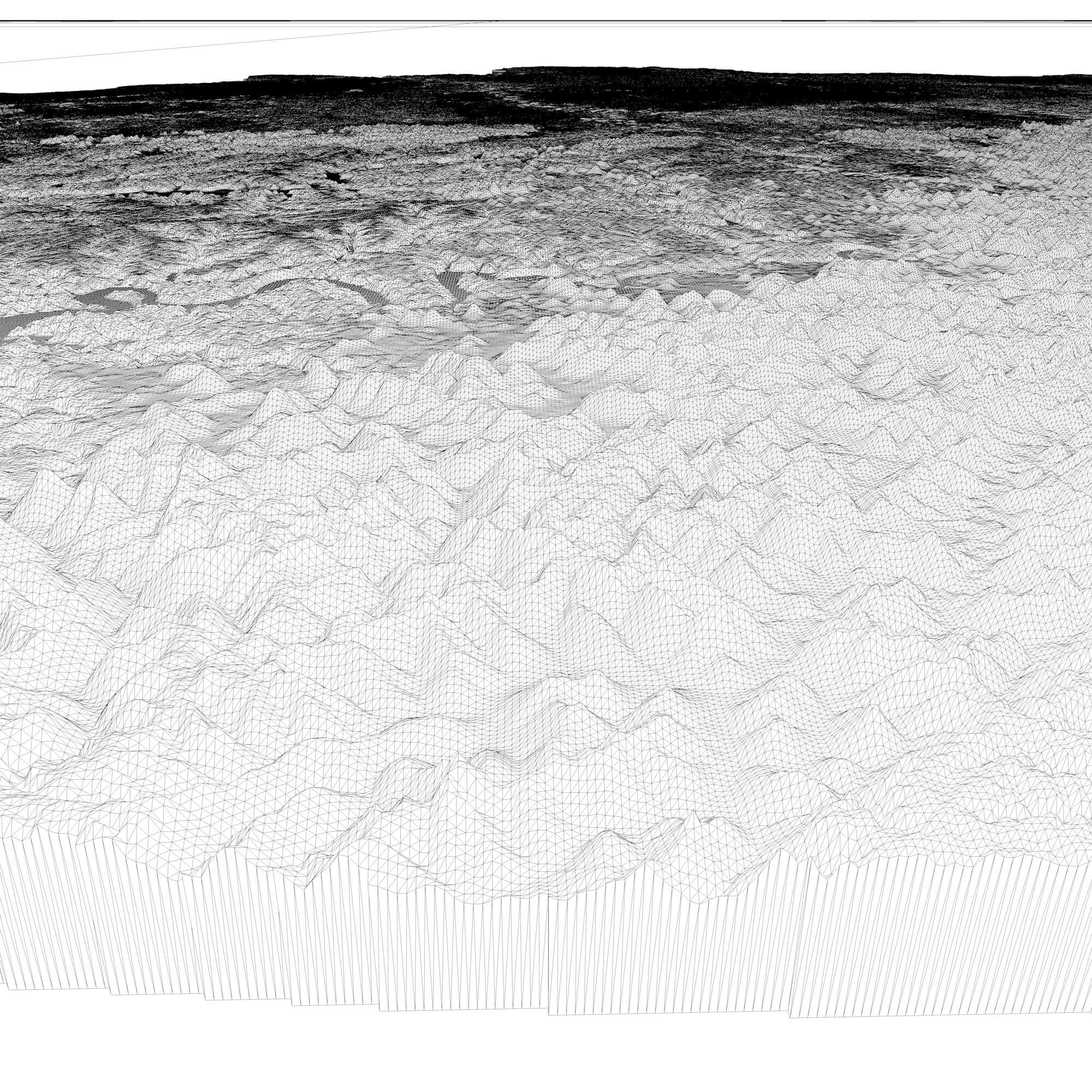 Kentucky Topographic Map Stl Model by Shustrik