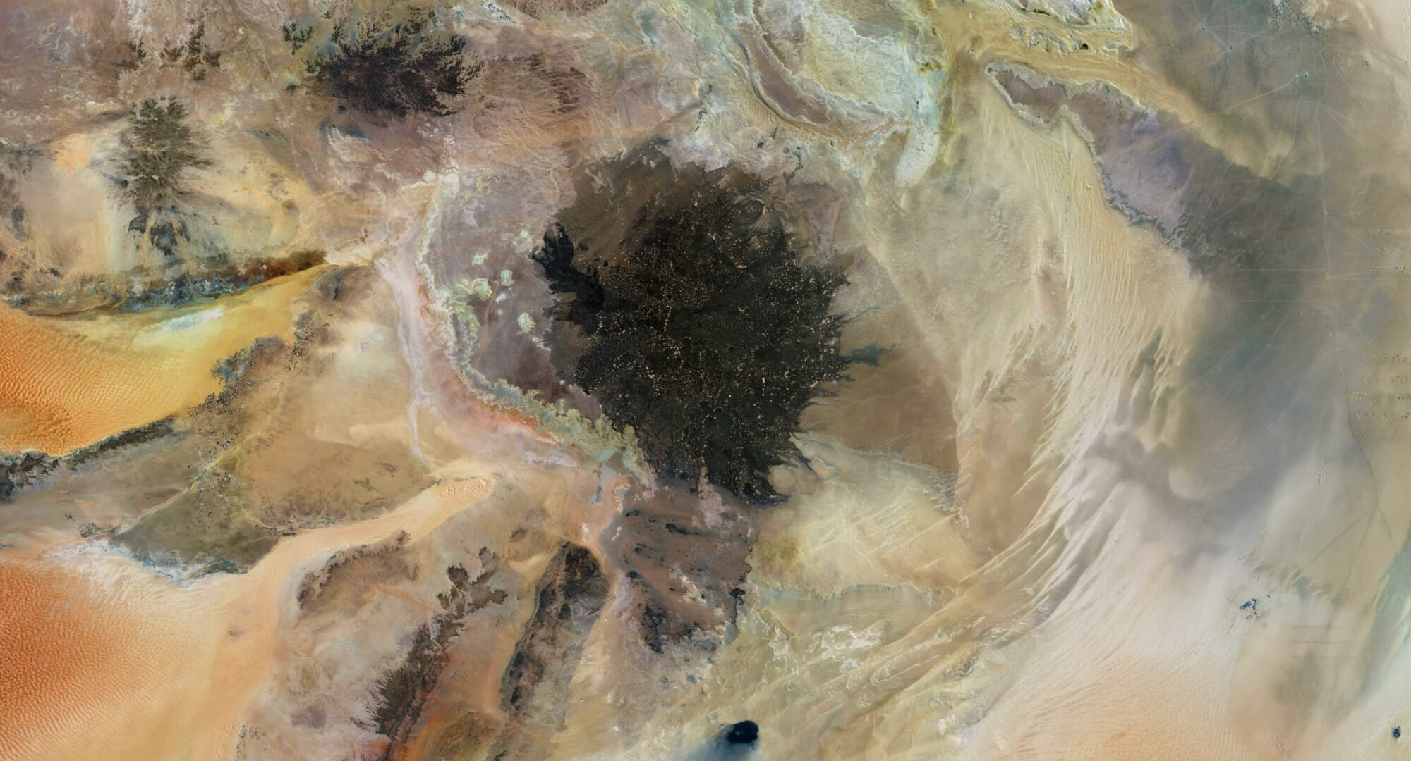 Libya Terrain Map - 3D Model by Shustrik