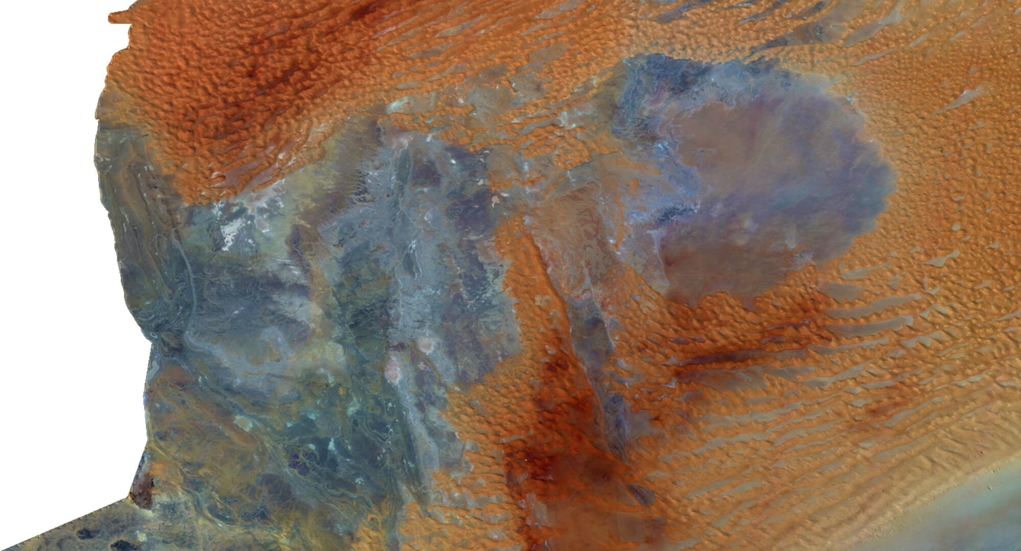 Libya Terrain Map - 3D Model by Shustrik