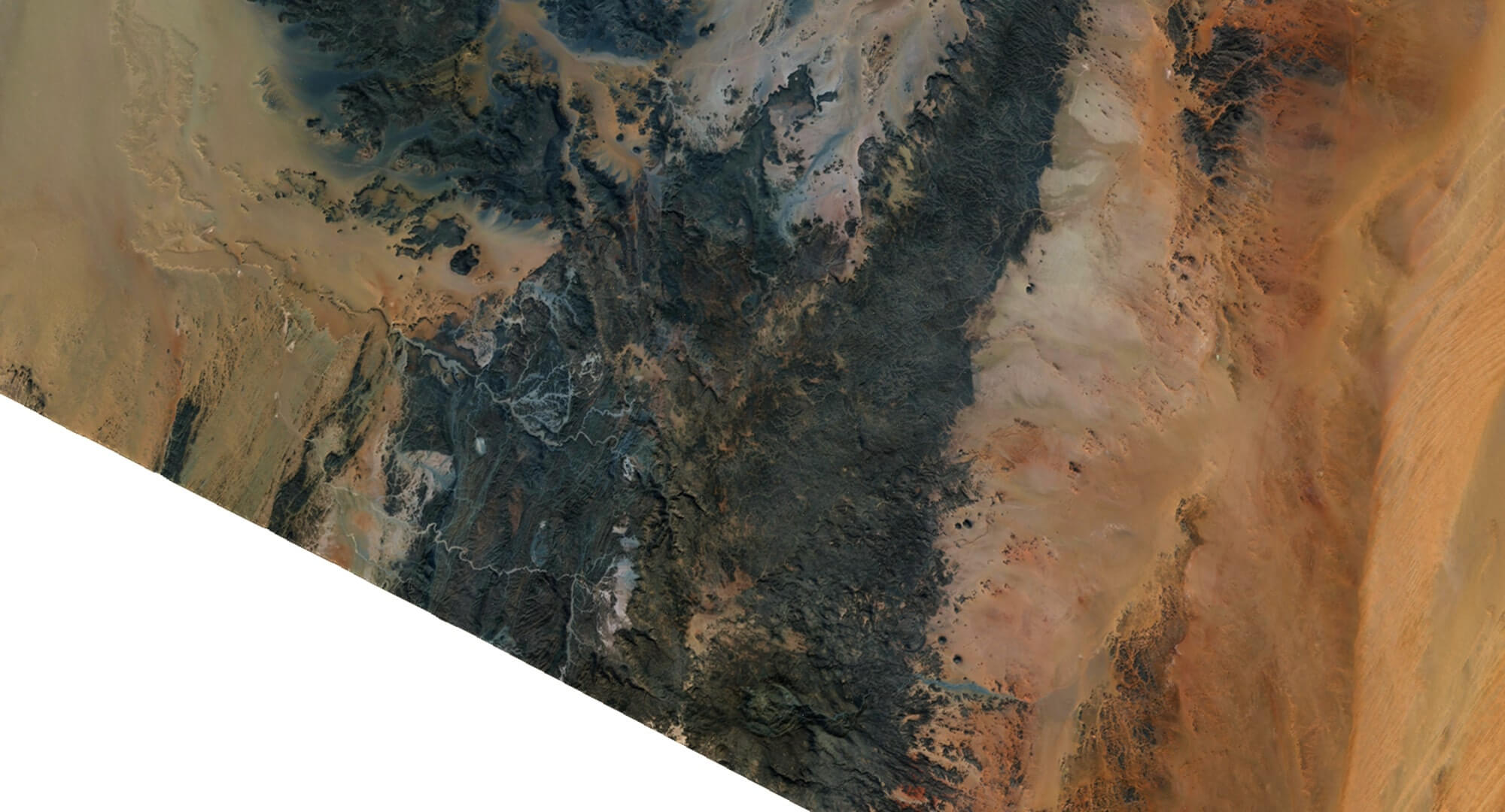 Libya Terrain Map - 3D Model by Shustrik