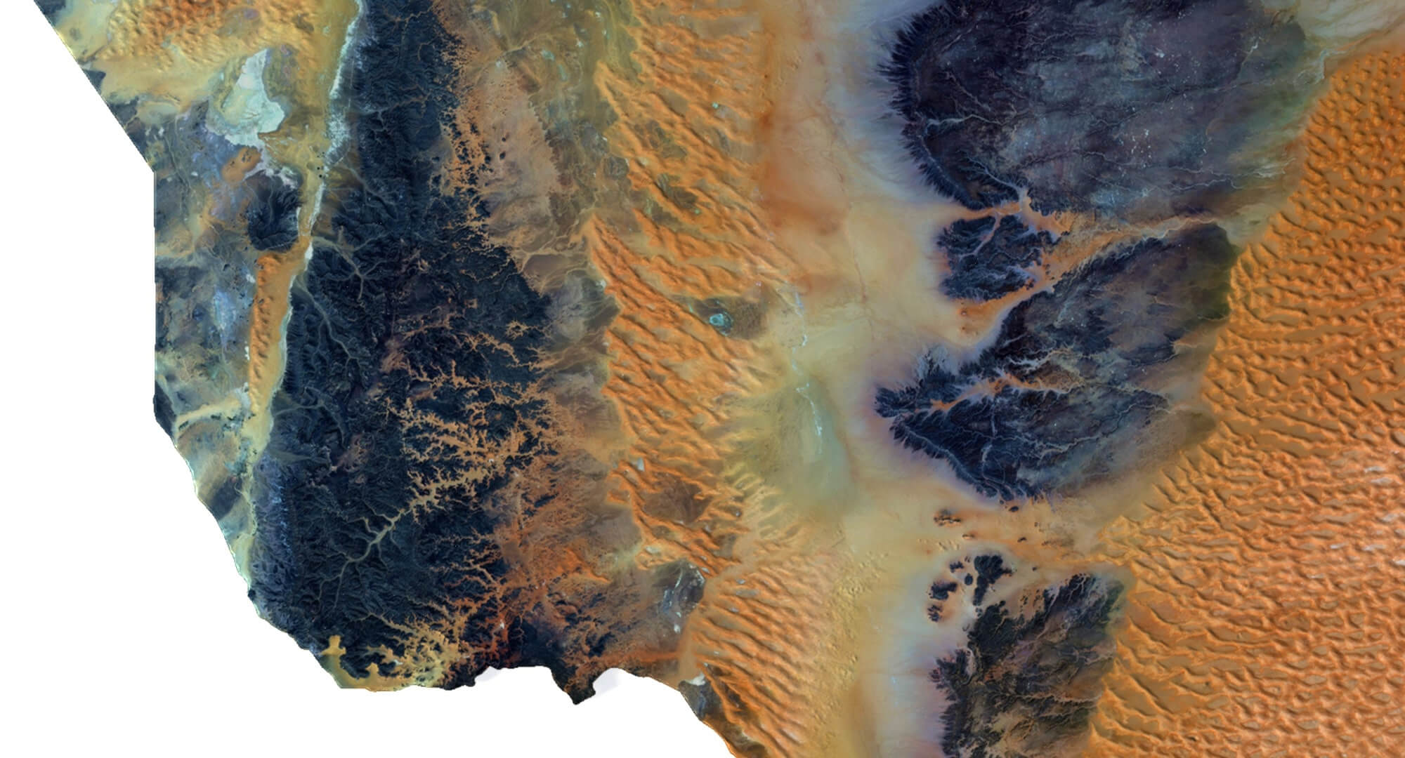 Libya Terrain Map - 3D Model by Shustrik