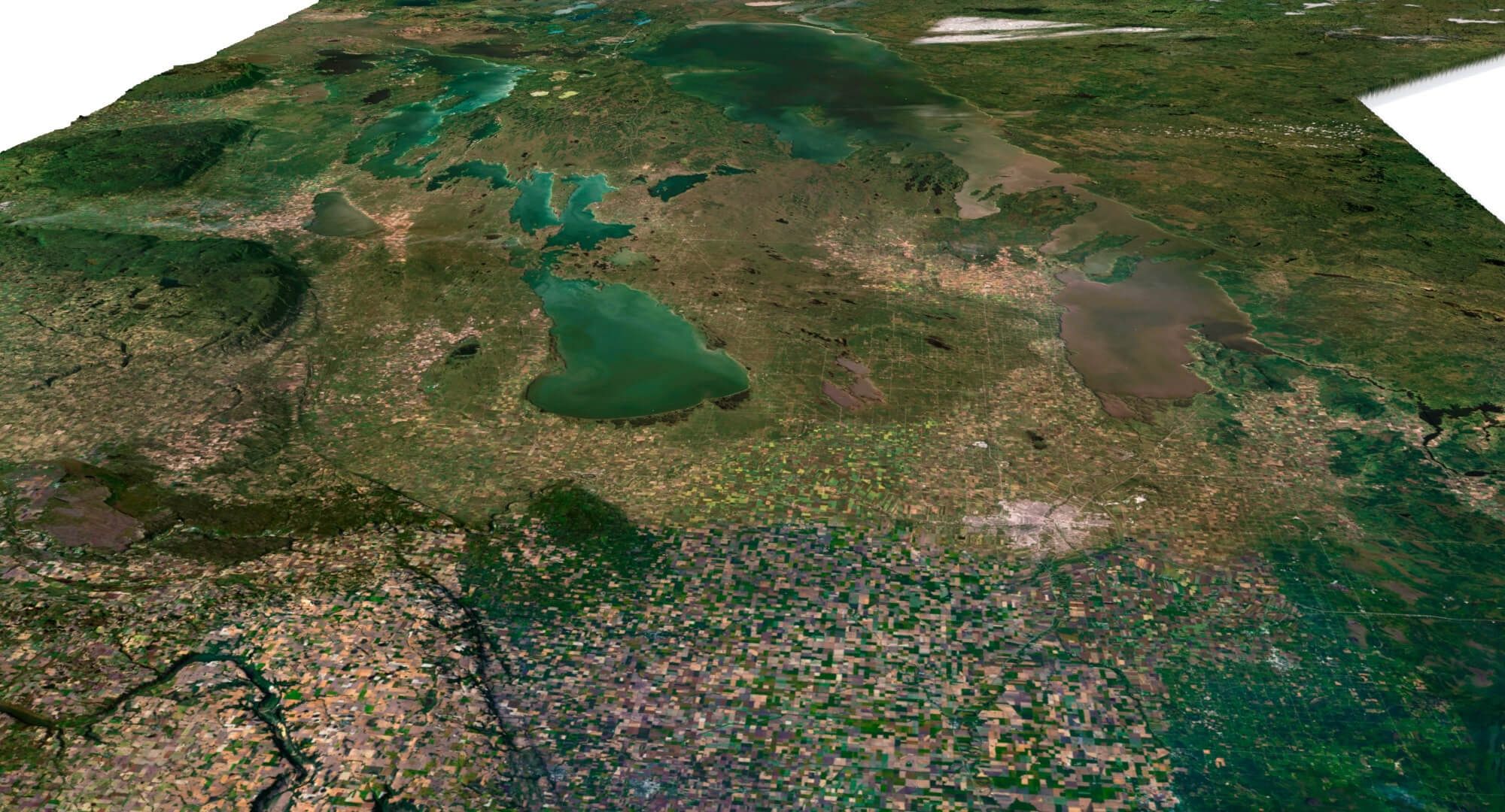 Manitoba Terrain 3D Map by Shustrik
