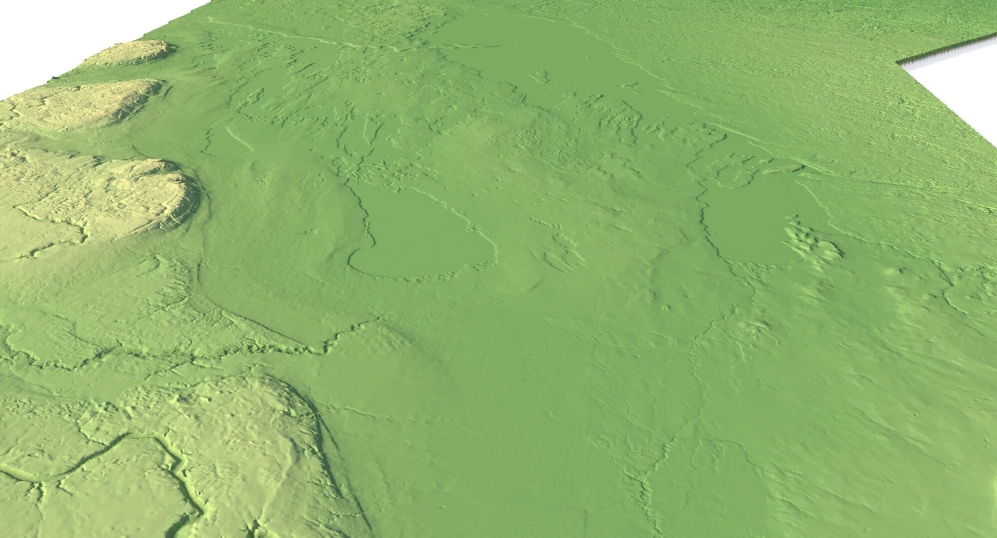 Manitoba Terrain 3D Map by Shustrik