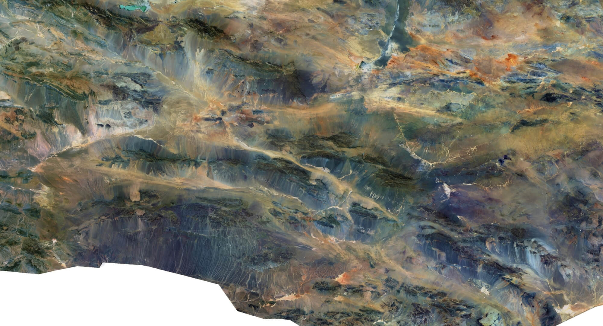 Mongolia Terrain 3D Map by Shustrik