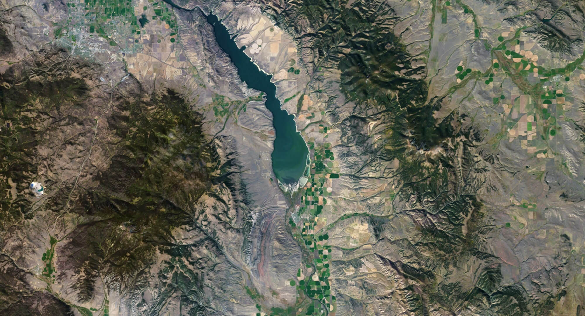 Montana State Terrain 3D Map by Shustrik