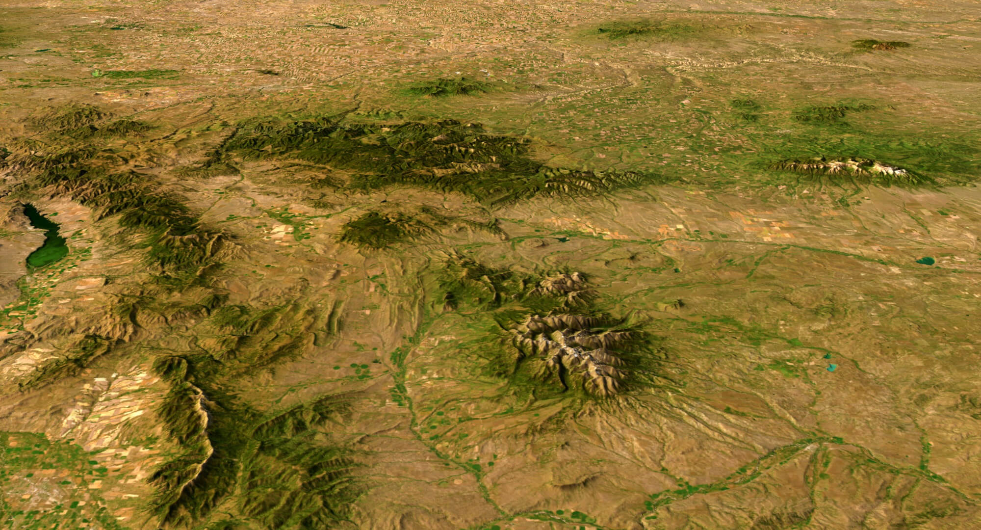 Montana Terrain - 3D Model by Shustrik