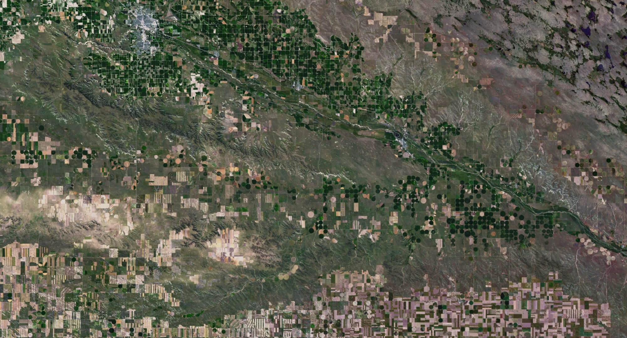 Nebraska State Terrain 3D Map by Shustrik