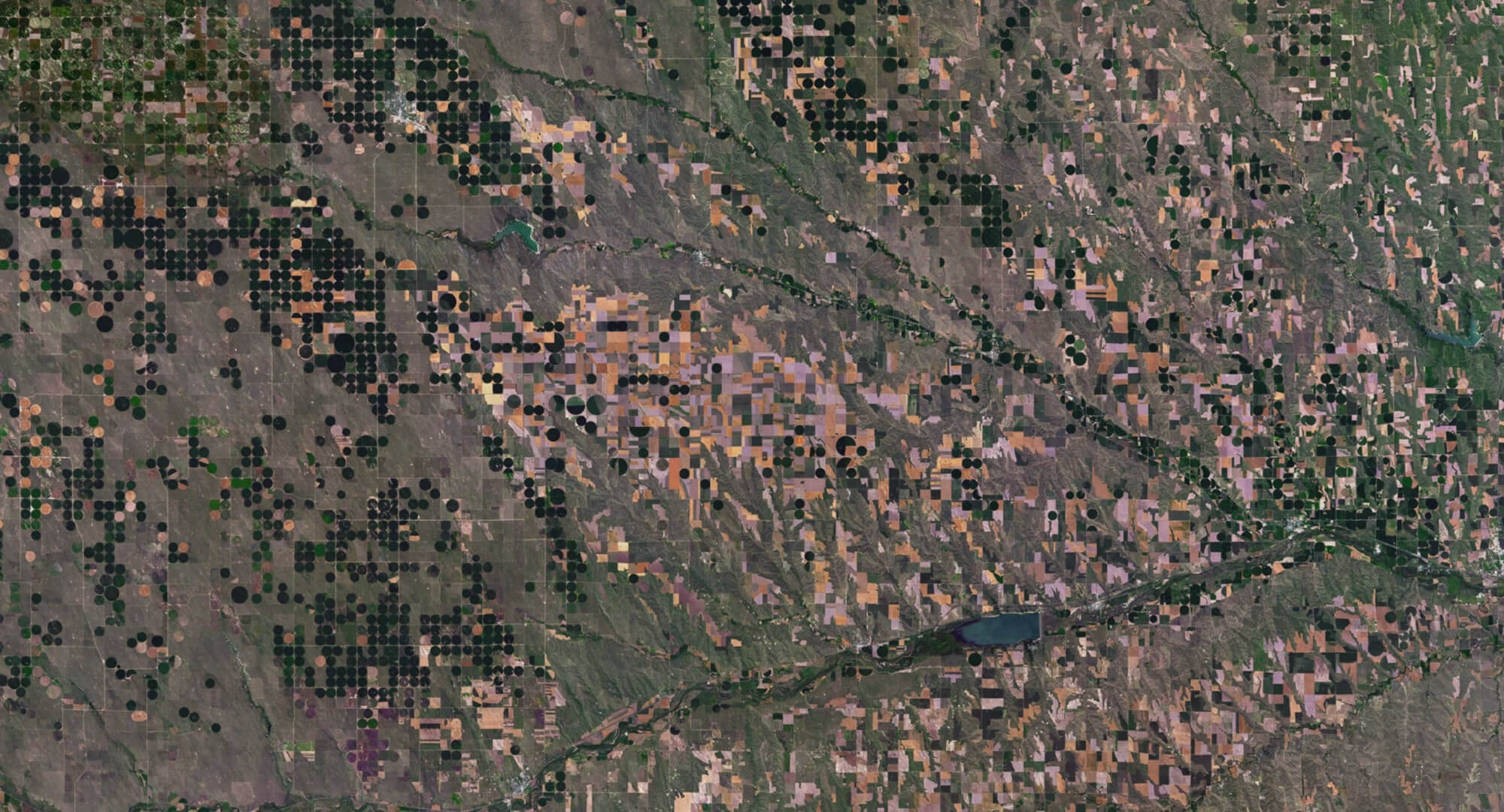 Nebraska State Terrain 3D Map by Shustrik